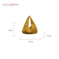 China Custom New Luxury-Feel Single-Shoulder Tote Bag for Women Large-Capacity Tote Handled All Season Niche Exquisite Underarm Bag for sale