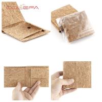 China Retro Women's Long-Style Zippered Wallet Phone Case with Printing Bestseller Eco-Friendly Cork Bark Wallet Travel Souvenir for sale