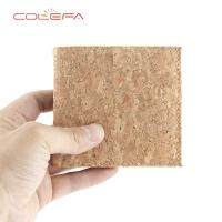China Retro Women's Long-Style Zippered Wallet Phone Case with Printing Bestseller Eco-Friendly Cork Bark Wallet Travel Souvenir for sale