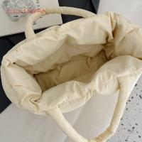 China Nylon Cotton-Filled Down Shoulder Bag Niche 2026 New Arrival Fall/Winter Large Capacity Pillow Bag Commuting Underarm Tote Bag for sale