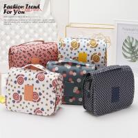 China Colefa Korean-Style Oxford Multi-Functional Travel Toiletry Hanging Hook Bag Convenient Unisex Storage Waterproof Travel Cosmetic Bag for sale