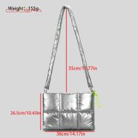 China Nylon+Cotton-Filled Laptop Bags for Women 15.6-inch Laptop Case Niche Single-Shoulder Crossbody 11-inch iPad Tablet Inner Pouch for sale
