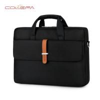 China Women's 15.6-inch Splash-Resistant Laptop Sleeve with Large Capacity Oxford Crossbody Business Tote Bags with Custom LOGO for sale