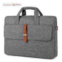 China Women's 15.6-inch Splash-Resistant Laptop Sleeve with Large Capacity Oxford Crossbody Business Tote Bags with Custom LOGO for sale
