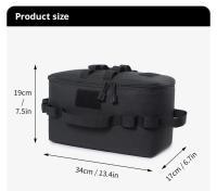 China Oxford Made Outdoor Multi-Functional Bags Impact-Resistant Picnic Bag Stove Storage Bag Picnic & Camping Storage Bags with LOGO for sale