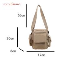 China Nylon Multi-Pocket Minimalist Bag for Women Lightweight Compact Square Bag Large Capacity Casual Travel Versatile Crossbody Bag for sale