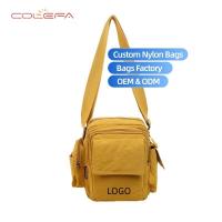 China Nylon Multi-Pocket Minimalist Bag for Women Lightweight Compact Square Bag Large Capacity Casual Travel Versatile Crossbody Bag for sale