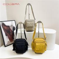 China Nylon Multi-Pocket Minimalist Bag for Women Lightweight Compact Square Bag Large Capacity Casual Travel Versatile Crossbody Bag for sale