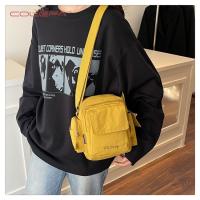 China Nylon Multi-Pocket Minimalist Bag for Women Lightweight Compact Square Bag Large Capacity Casual Travel Versatile Crossbody Bag for sale