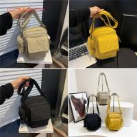 China Nylon Multi-Pocket Minimalist Bag for Women Lightweight Compact Square Bag Large Capacity Casual Travel Versatile Crossbody Bag for sale