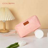 China DuPont Paper Handheld Cosmetic Bag Retro Travel Tyvek Paper Waterproof Portable Washable Paper Toiletry Makeup Organizer Bags for sale