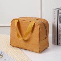 China DuPont Paper Lunch Bag Insulated Carrier Large Capacity Commuting Portable Bag Pack Eco-Friendly Waterproof with Custom LOGO for sale
