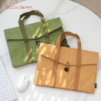China New Lightweight Handheld DuPont Paper Notebook Laptop Sleeve Inner Case Pad Storage Tyvek Bag Waterproof Durable Business Bag for sale