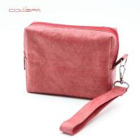 China Travel Essentials Tyvek Waterproof Toiletry Bag Cable Organizer Portable Holder Machine-Washable DuPont Paper Customizable Bag for sale