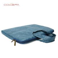 China New Creative Lake Blue Colored DuPont Paper Laptop Bag Washable Tyvek Paper Laptop Case Customizable Logo Available Wholesale for sale