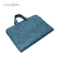China New Creative Lake Blue Colored DuPont Paper Laptop Bag Washable Tyvek Paper Laptop Case Customizable Logo Available Wholesale for sale