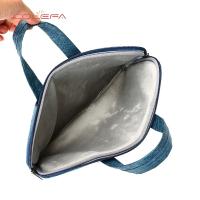 China New Creative Lake Blue Colored DuPont Paper Laptop Bag Washable Tyvek Paper Laptop Case Customizable Logo Available Wholesale for sale