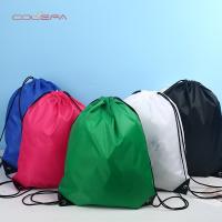 China Polyester Drawstring Backpack for Sports Basketball Outdoor and Marathon Events - Customizable Storage Bags Wholesales for sale