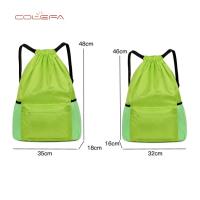 China Custom 600D Oxford Best-Selling Drawstring Backpack Waterproof Foldable Portable Sports Outdoor Mini Backpack Daily Storage Bags for sale