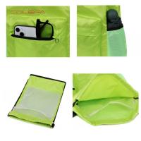 China Custom 600D Oxford Best-Selling Drawstring Backpack Waterproof Foldable Portable Sports Outdoor Mini Backpack Daily Storage Bags for sale