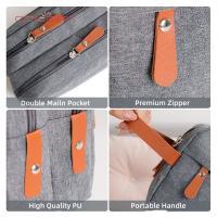 China Men's Travel Toiletry Bag Double-Layer Large Capacity Cosmetic Pouch Solid-Color Oxford Storage Bag Convenient Handheld Tote for sale