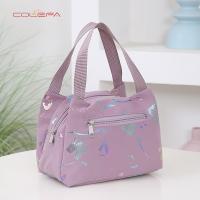 China Women's Small Handbag Oxford Waterproof Lunch Bag Phone Case Mom's Grocery Bag Lightweight Trendy Special Printing with LOGO for sale