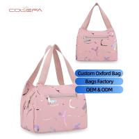 China Women's Small Handbag Oxford Waterproof Lunch Bag Phone Case Mom's Grocery Bag Lightweight Trendy Special Printing with LOGO for sale