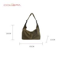 China Custom Large-Capacity Casual Oxford Crossbody Bag Work Commuting Bag Sports Fashion Versatile Shoulder Crossbody Tote Bags for sale