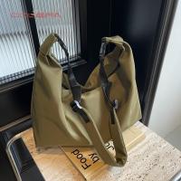 China Custom Large-Capacity Casual Oxford Crossbody Bag Work Commuting Bag Sports Fashion Versatile Shoulder Crossbody Tote Bags for sale