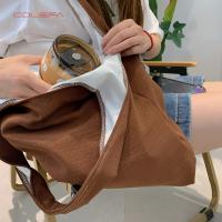China Blank Canvas Tote Bag with Custom Logo Printing Colored Canvas Tote Bag Single-Shoulder Shopping Bag Eco-Friendly Wholesale for sale