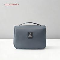 China New Korean-Style Travel Makeup Bag Large Capacity Hook-On Oxford Toiletry Pouch Foldable Storage Bag Convenient Handheld Carry Bags for sale