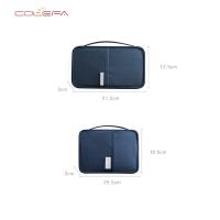 China Large Capacity Passport Holder European American Style Multi-Functional Oxford Cationic Travel Waterproof ID Card Bag Wholesale for sale