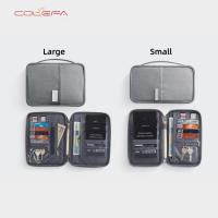 China Large Capacity Passport Holder European American Style Multi-Functional Oxford Cationic Travel Waterproof ID Card Bag Wholesale for sale