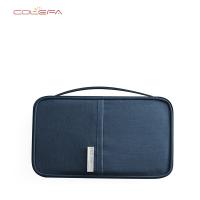 China Large Capacity Passport Holder European American Style Multi-Functional Oxford Cationic Travel Waterproof ID Card Bag Wholesale for sale