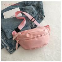 China Nylon Casual Minimalist Chest Bag Orange Trendy 2026 New Style Sports Waist Bag Unisex Commuting Outing Versatile Shoulder Bag for sale