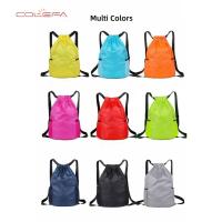 China Oxford Made Soccer/Basketball Large Capacity Outdoor Drawstring Backpack for Sports Training & Fitness Factory Direct with LOGO for sale