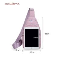 China Oxford New Arrival Women's Crossbody Chest Bag Trendy Fashion Letter Print Versatile Shoulder Bag Large Capacity Outdoor Commuting Bag for sale