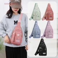 China Oxford New Arrival Women's Crossbody Chest Bag Trendy Fashion Letter Print Versatile Shoulder Bag Large Capacity Outdoor Commuting Bag for sale