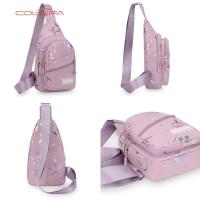 China Oxford New Arrival Women's Crossbody Chest Bag Trendy Fashion Letter Print Versatile Shoulder Bag Large Capacity Outdoor Commuting Bag for sale