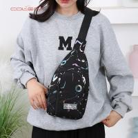 China Oxford New Arrival Women's Crossbody Chest Bag Trendy Fashion Letter Print Versatile Shoulder Bag Large Capacity Outdoor Commuting Bag for sale