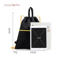 China Oxford Portable Drawstring Backpack Waterproof Drawstring Pouch Unisex Sports Fitness Bag Large Capacity Travel Backpack Logo for sale