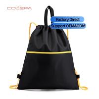 China Oxford Portable Drawstring Backpack Waterproof Drawstring Pouch Unisex Sports Fitness Bag Large Capacity Travel Backpack Logo for sale