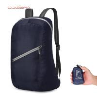 China New Outdoor Foldable Skin Nylon Made Bag Super Lightweight Portable Backpack Travel Unisex Sports Storage Backpack with LOGO for sale