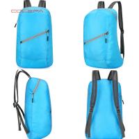 China New Outdoor Foldable Skin Nylon Made Bag Super Lightweight Portable Backpack Travel Unisex Sports Storage Backpack with LOGO for sale
