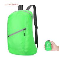 China New Outdoor Foldable Skin Nylon Made Bag Super Lightweight Portable Backpack Travel Unisex Sports Storage Backpack with LOGO for sale