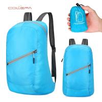 China New Outdoor Foldable Skin Nylon Made Bag Super Lightweight Portable Backpack Travel Unisex Sports Storage Backpack with LOGO for sale