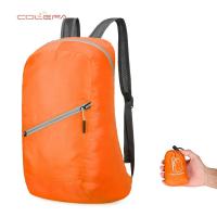 China New Outdoor Foldable Skin Nylon Made Bag Super Lightweight Portable Backpack Travel Unisex Sports Storage Backpack with LOGO for sale