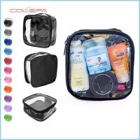 China Travel Portable Toiletry Bag Multi-Functional PVC Waterproof Cosmetic Pouch Large Capacity Beauty Organizer Wholesale in Stocks for sale