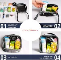 China Travel Portable Toiletry Bag Multi-Functional PVC Waterproof Cosmetic Pouch Large Capacity Beauty Organizer Wholesale in Stocks for sale