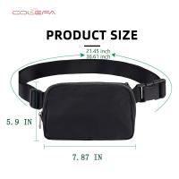 China Customized Outdoor Sports Waist Bags Phone Pouch Nylon Running Fitness Bag Same Style Waist Bag Lightweight and Comfortable Belt for sale